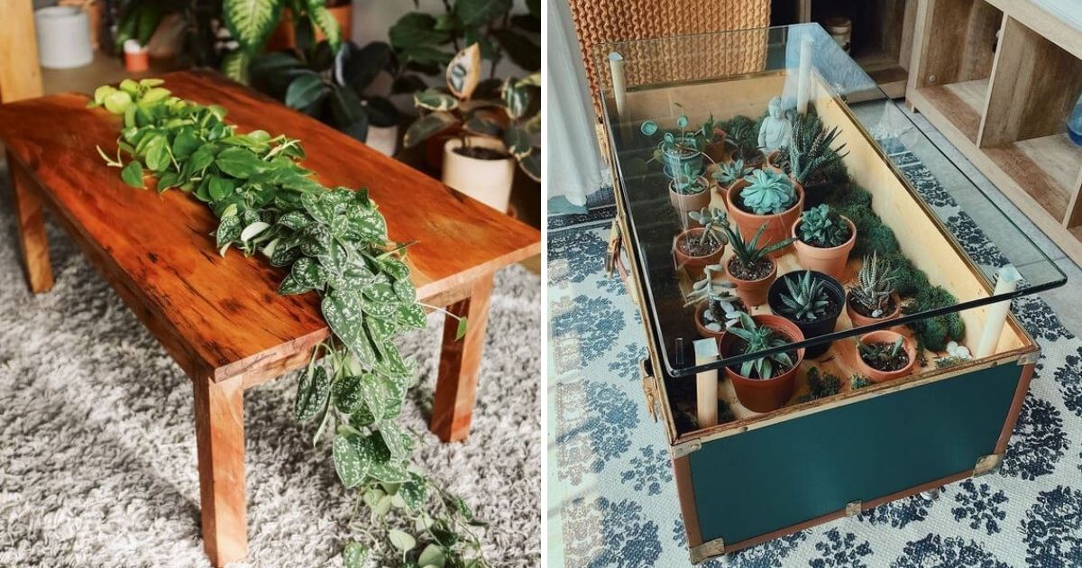 43 Amazing Plant Table Ideas