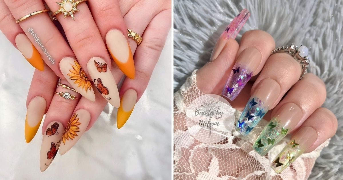 45 Feminine Nail Art Ideas To Turn Your Hands Into Flowers
