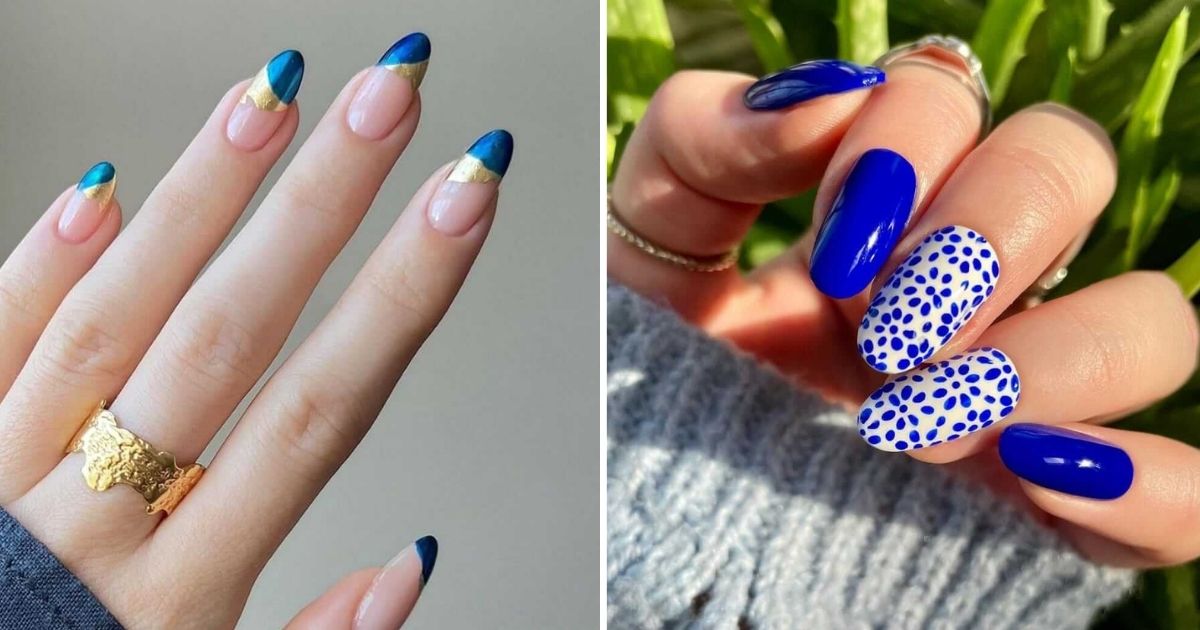 30 Gorgeous Blue Nail Designs To Copy