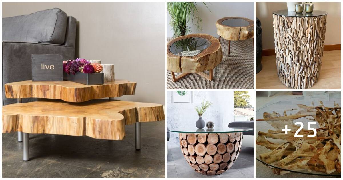 Unleash Your Creativity With 30 DIY Art Wooden Side Table Ideas