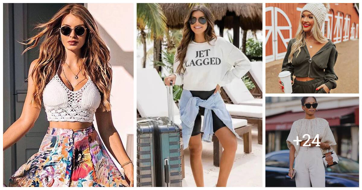 25+ Chic Travel Outfits To Look Like A Runway Model On Your Vacation