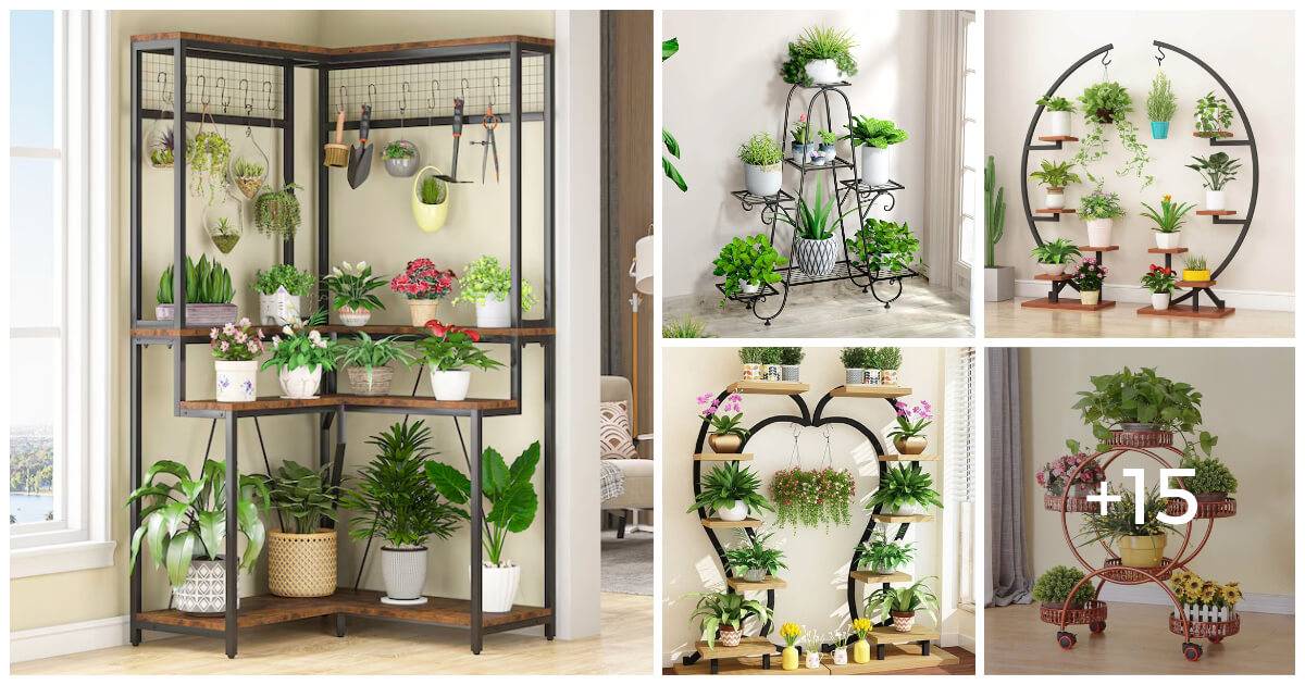 20 Bold And Eye-Catching Plant Stand Concepts