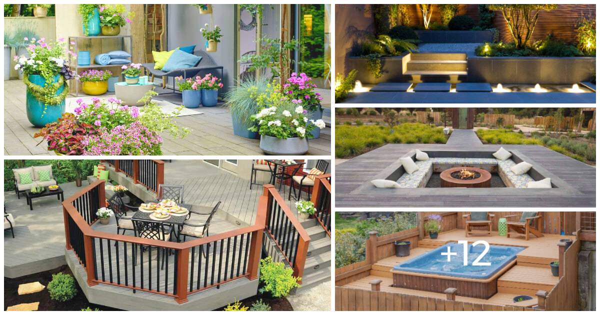 17 Deck Designs That Bring Radiance To Your Garden