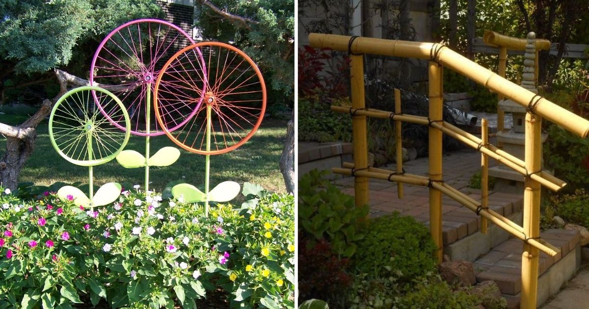 17 Unconventional Stair-Shaped Garden Ideas With Unexpected Materials