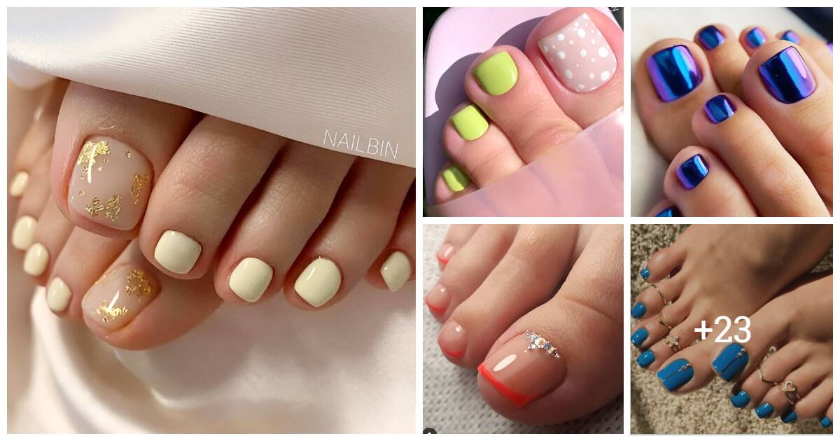 27 Prettiest Simple Toenail Designs You Will Ever See