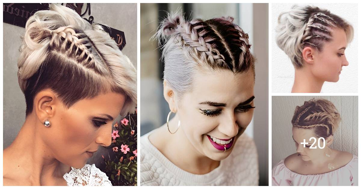 22 Beautiful Braided Hairstyles For Pixie Cuts