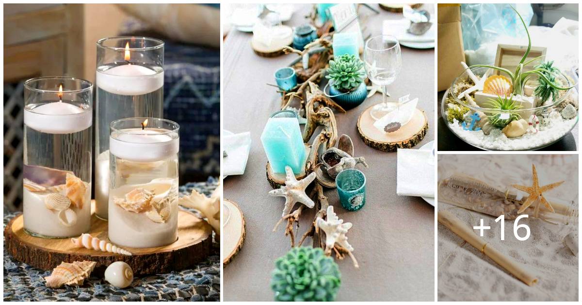 20 DIY Beach-Themed Centerpieces To Capture The Coastal Charm