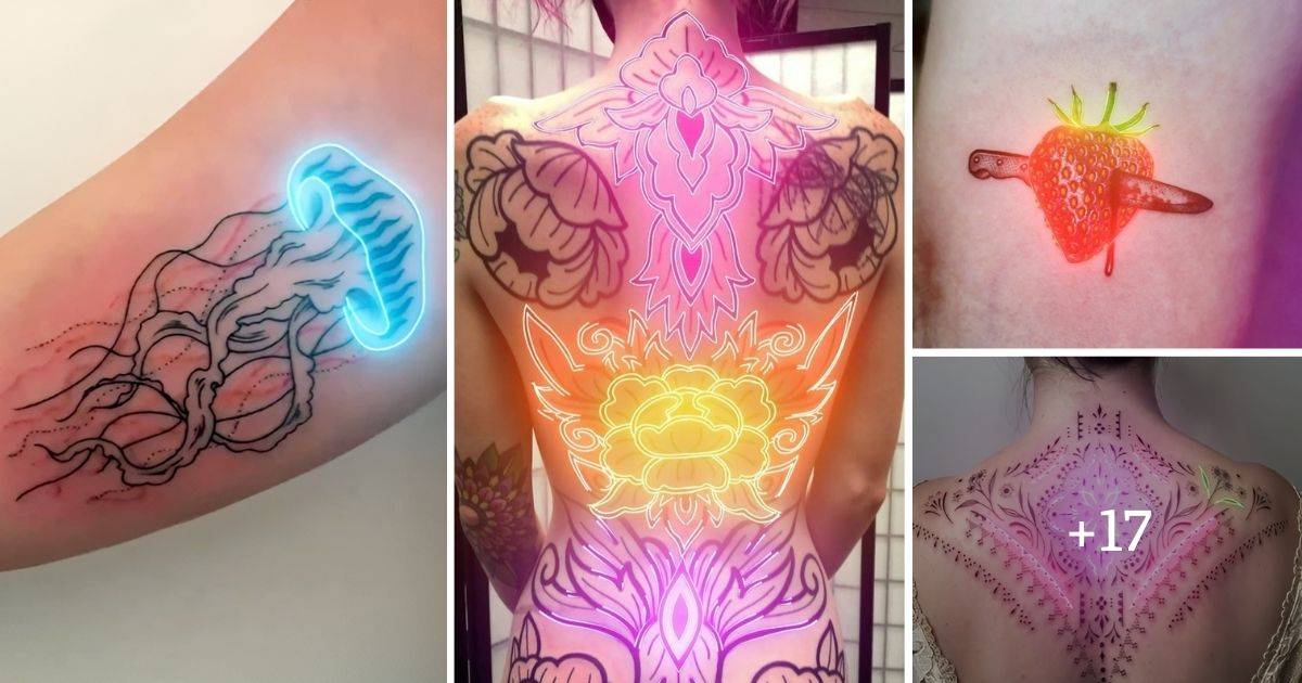 20 Magical Glowing Tattoos To Blow You Away