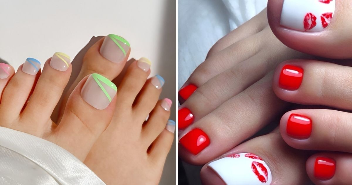27 Prettiest Simple Toenail Designs You Will Ever See