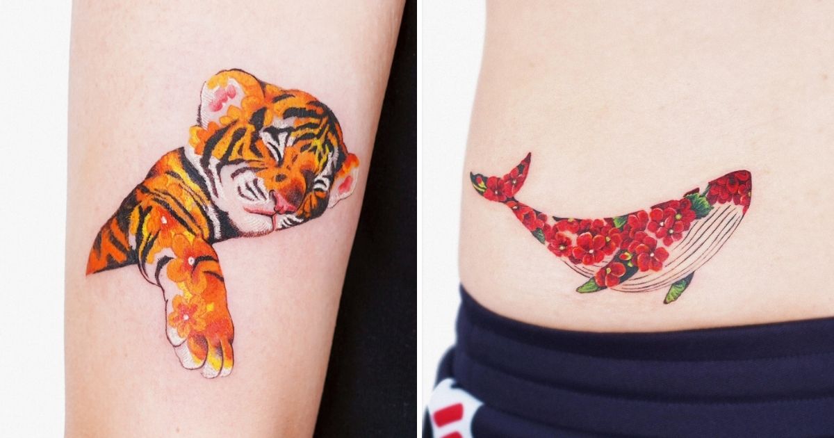 Meet Fluffy, A Korean Tattoo Artist With Magical Hands