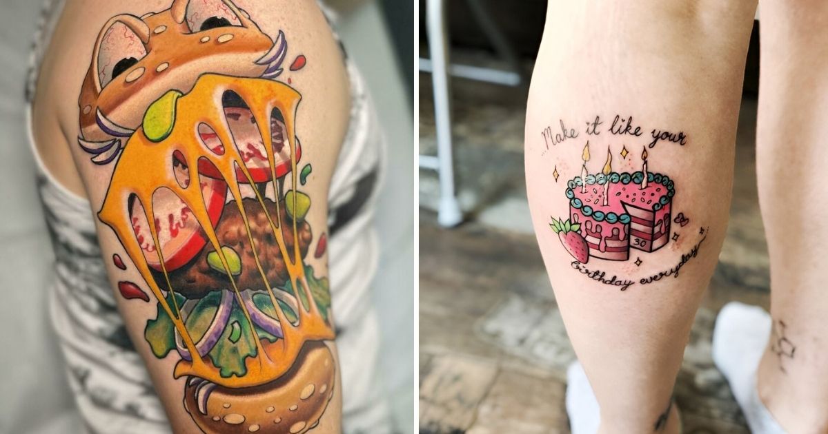 30 Unique Food Tattoos That Got You Hungry For More