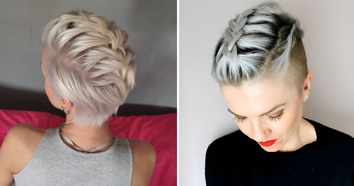22 Beautiful Braided Hairstyles For Pixie Cuts