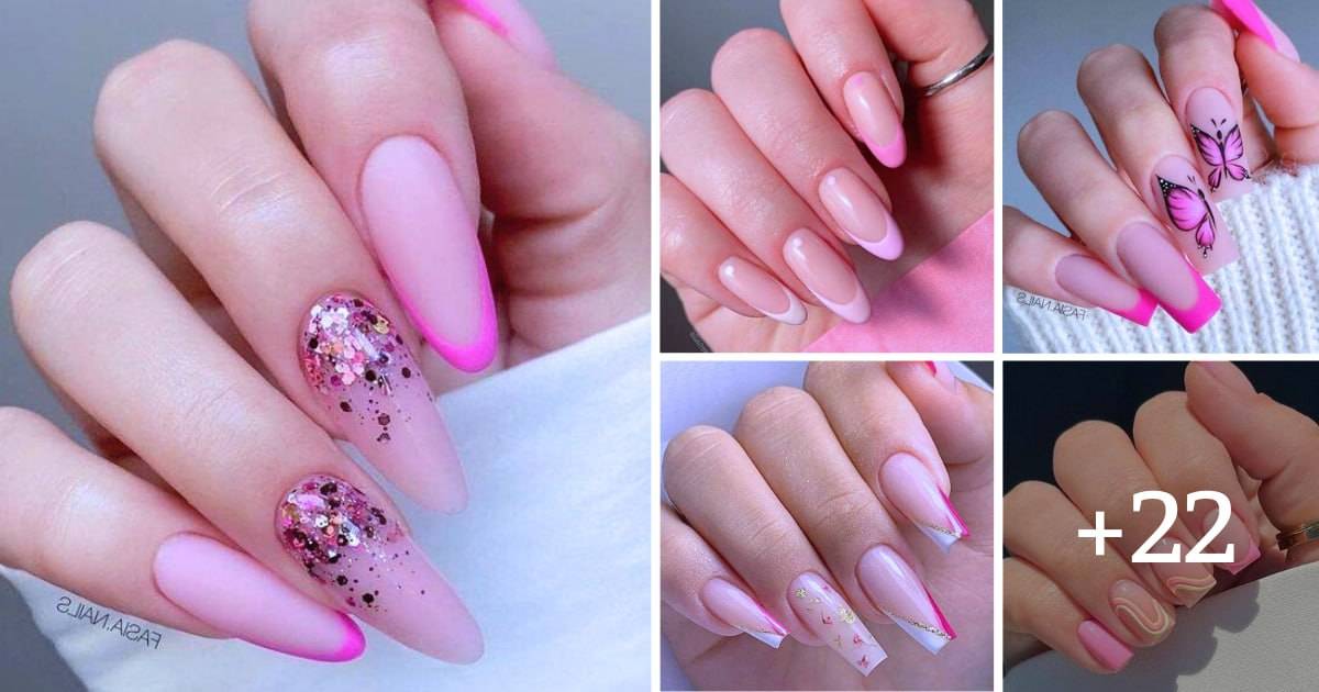 27 Captivating Pink French Tips Nails Every Girl Should Try