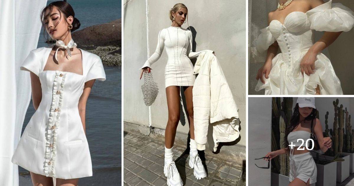 20 All-White Outfit Ideas To Rock The Chic Vibe