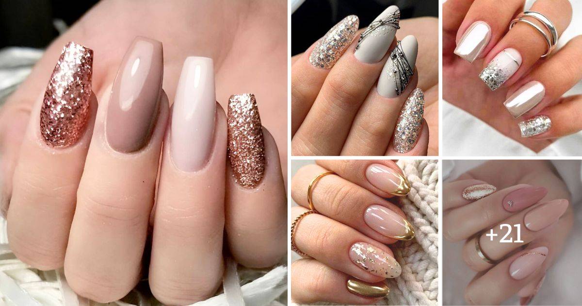 25 Simple Glitter Nail Ideas To Glam You Up In The Blink Of An Eye