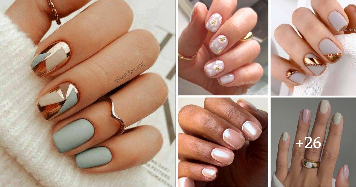 30 Simple Yet Cute Short Nail Designs You Can Rock Every Occasion