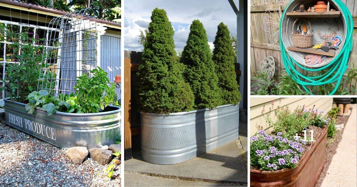 15 Budget-Friendly DIY Galvanized Tub Projects To Enhance Your Home