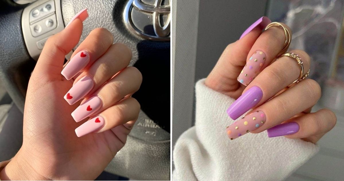 30 Stunning Square Nail Designs To Vamp Up Your Manicure Game