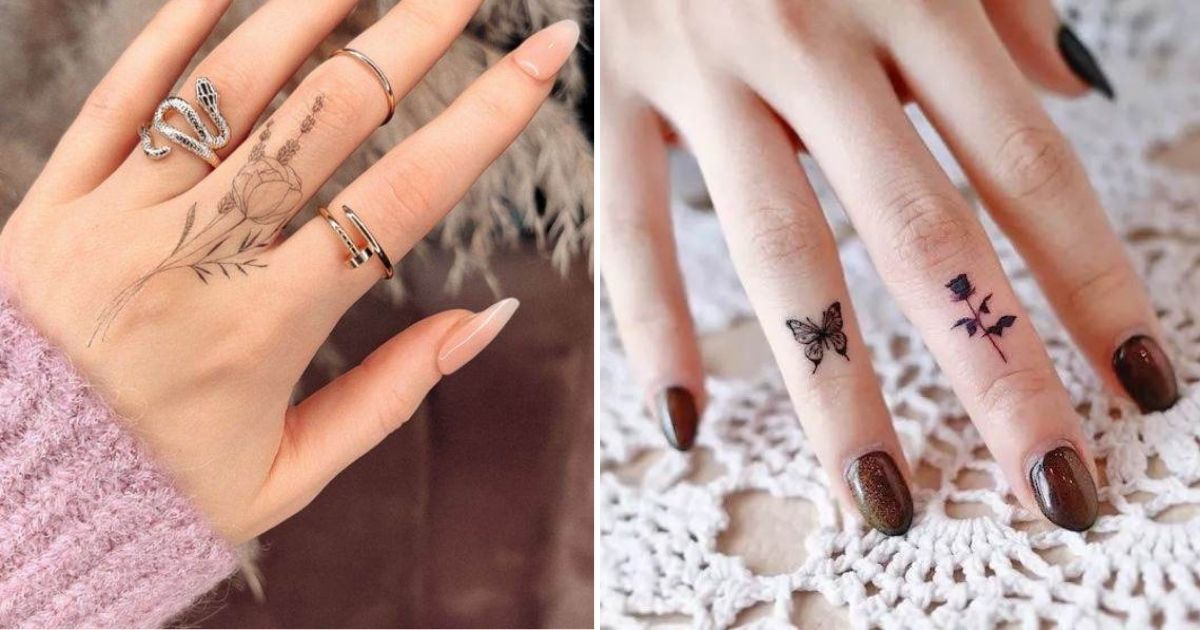 27 Mini Finger Tattoos To Enhance Your Feminity