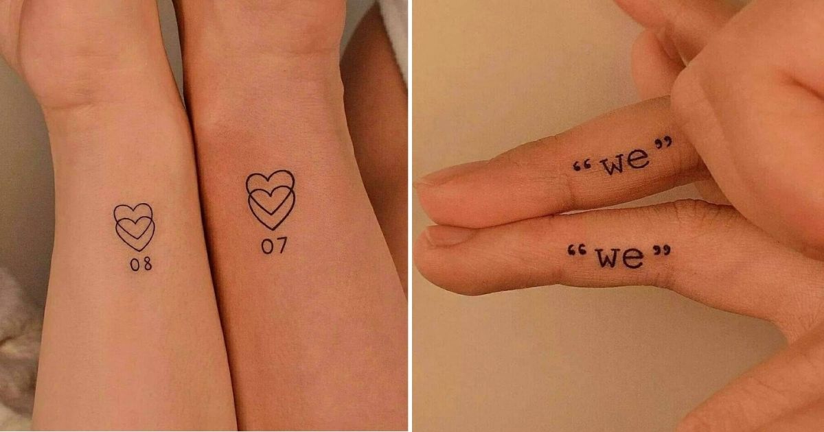 27 Beautiful Matching Tattoo Ideas To Up Your Feminity