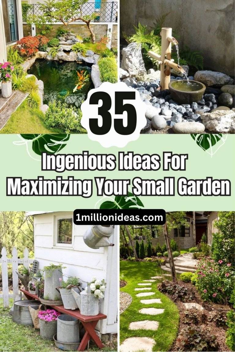 35 Ingenious Ideas For Maximizing Your Small Garden