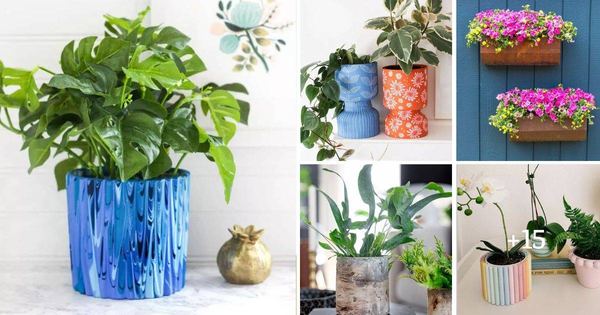20 DIY Planter Ideas To Spruce Up Your Home On A Budget