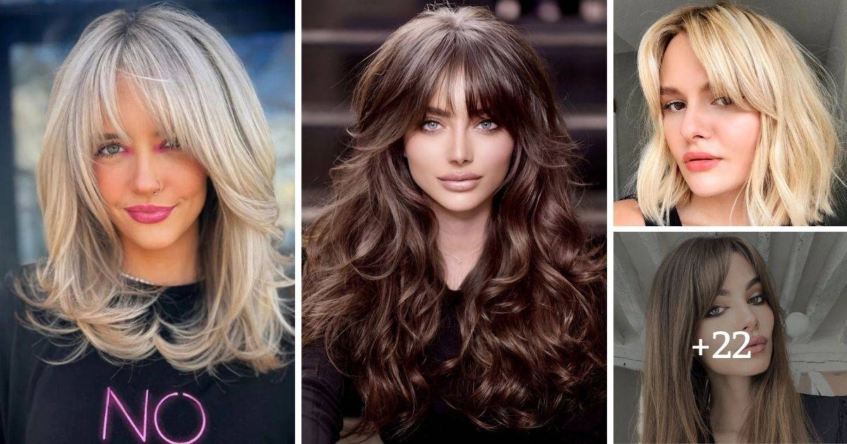 25 Chic Ways To Rock Hairstyles With Bangs Like A Model