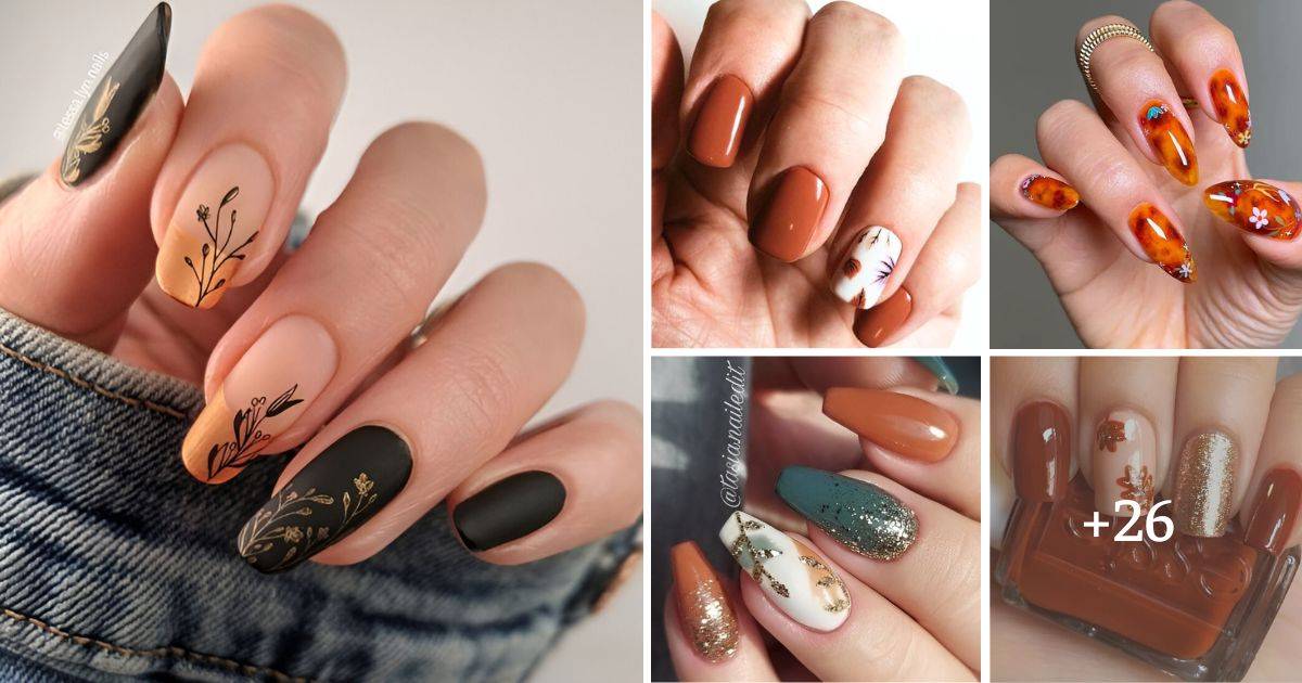 30 Stunning Fall Nail Ideas To Bring Out Your Elegance