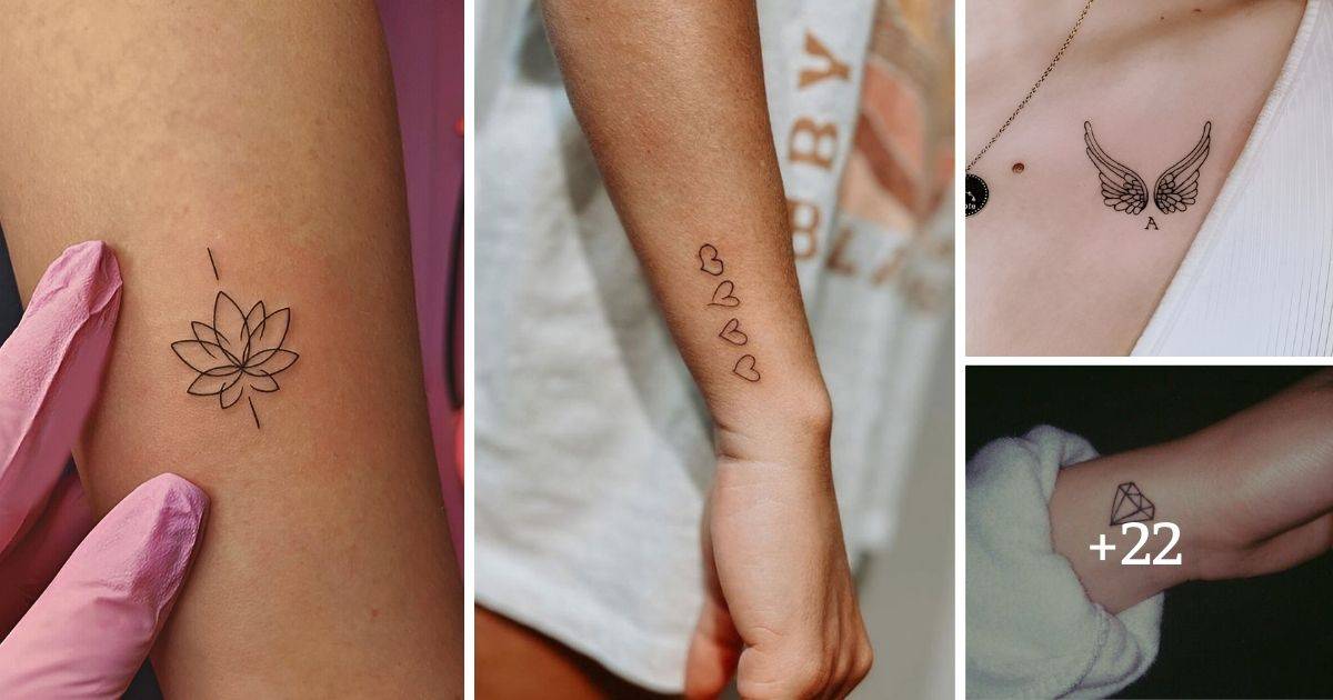 25 Small Yet Beautiful Feminine Tattoo Ideas For Women