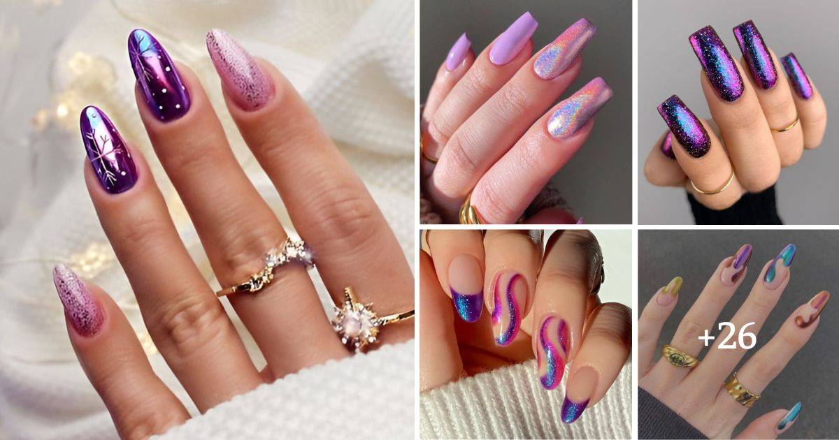 30 Glam Metallic Manicure Looks That Are The Top Of Feminity
