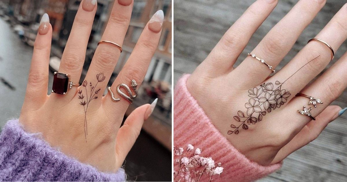 25 Dainty Finger Tattoos To Bring Out Your Beauty