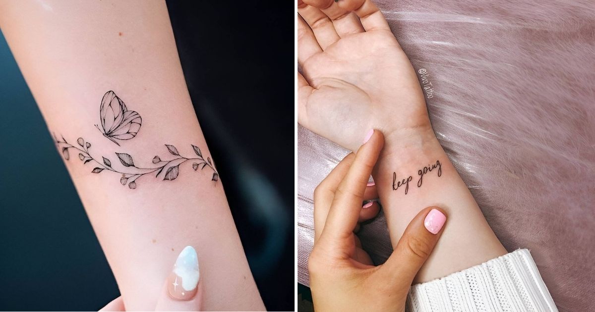 25 Simple Yet Chic Wrist Tattoo Ideas For Feminine Beauty