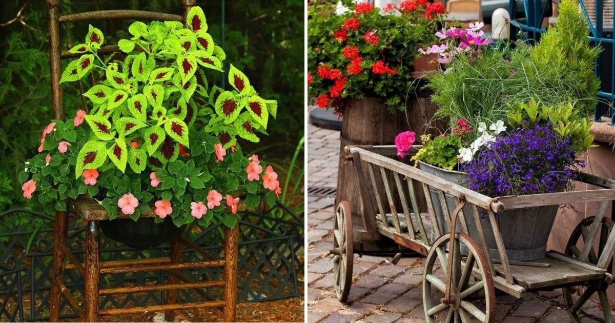 32 Amazing Ideas To Create A Charming And Nostalgic Vintage Garden