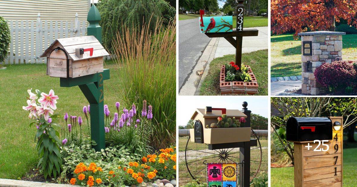 30 Mailbox Landscaping Ideas To Transform Your Home's Exterior