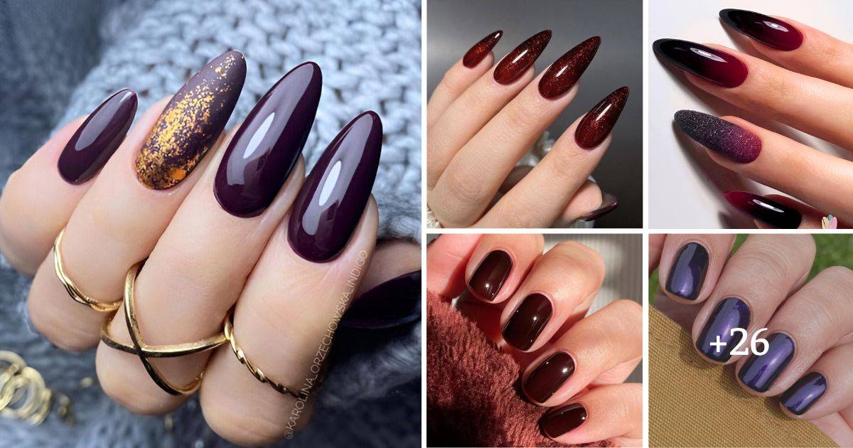 30 Dark Moody Vamp Nail Ideas Perfect For Fall