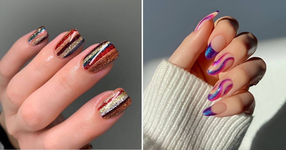 30 Glam Metallic Manicure Looks That Are The Top Of Feminity