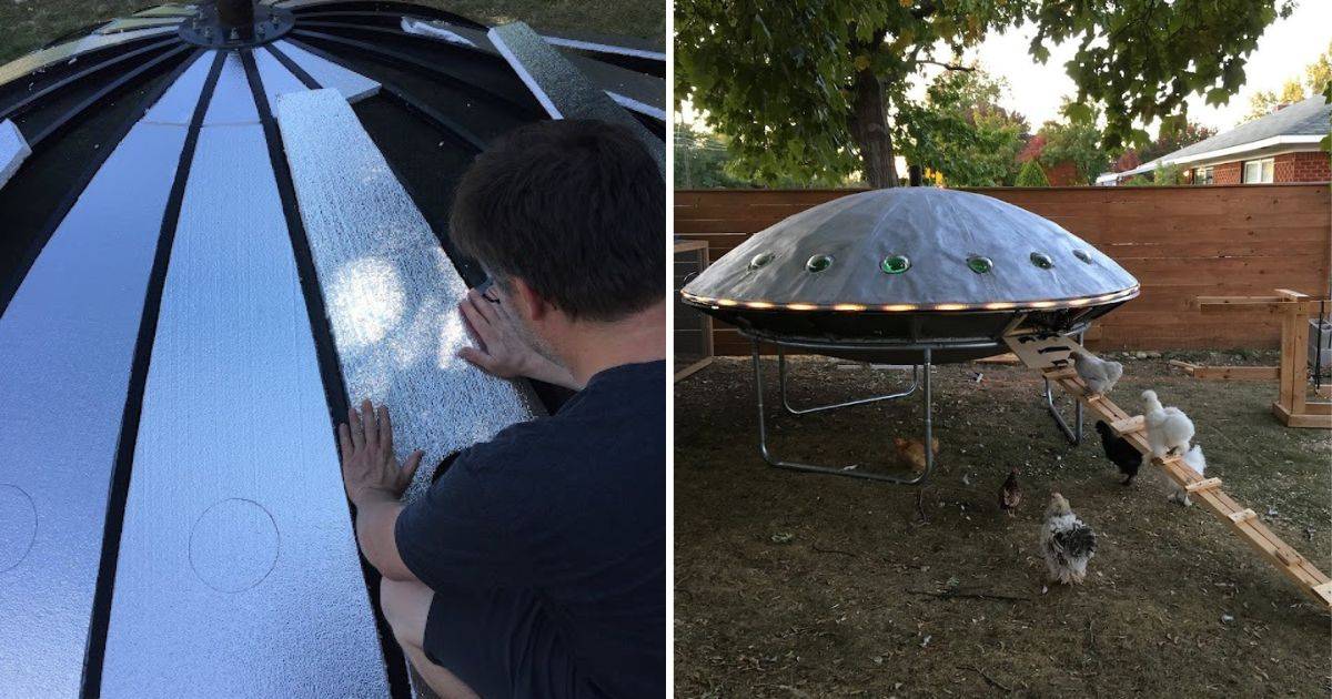 The Guide To Creating A UFO Chicken Coop That Will Blast Your Chickens ...