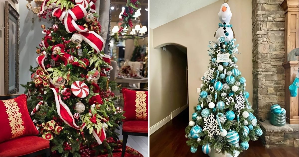 35 Christmas Tree Ideas To Make Your Home More Festive