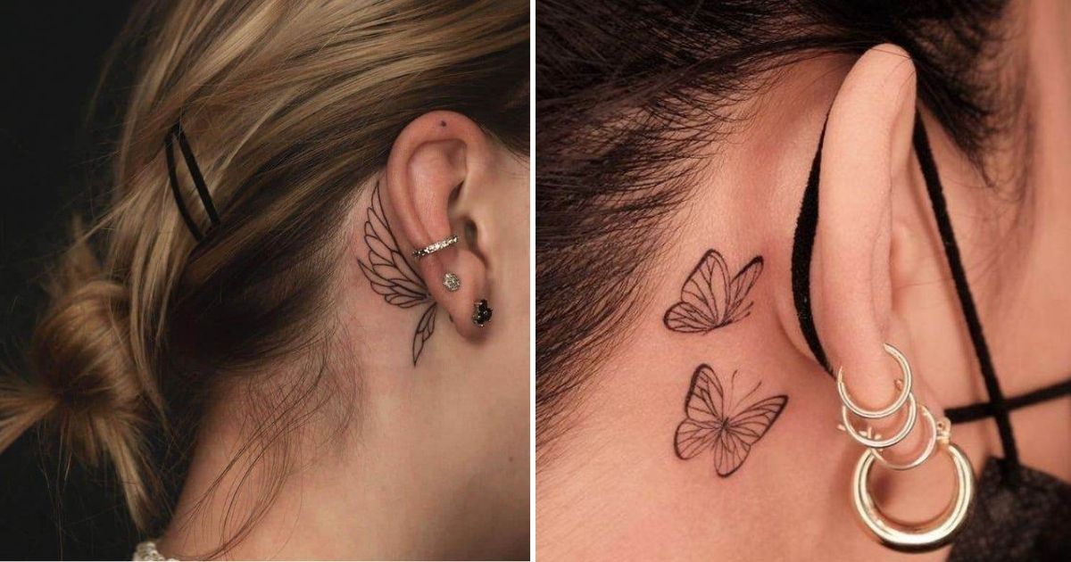 25 Low-Key Stunning Behind The Ear Tattoos To Get ASAP