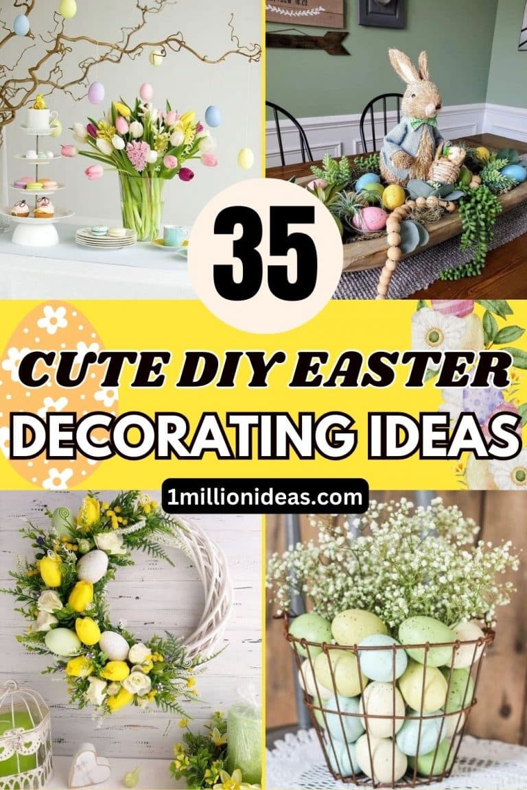 35 Inspirational DIY Easter Decorating Ideas To Welcome Spring