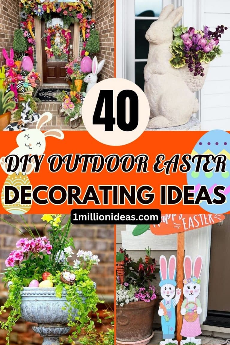 40 Outdoor Easter Decorating Ideas To Get Your Home Festive Ready