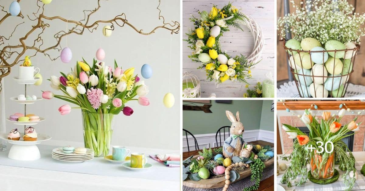 35 Inspirational DIY Easter Decorating Ideas To Welcome Spring