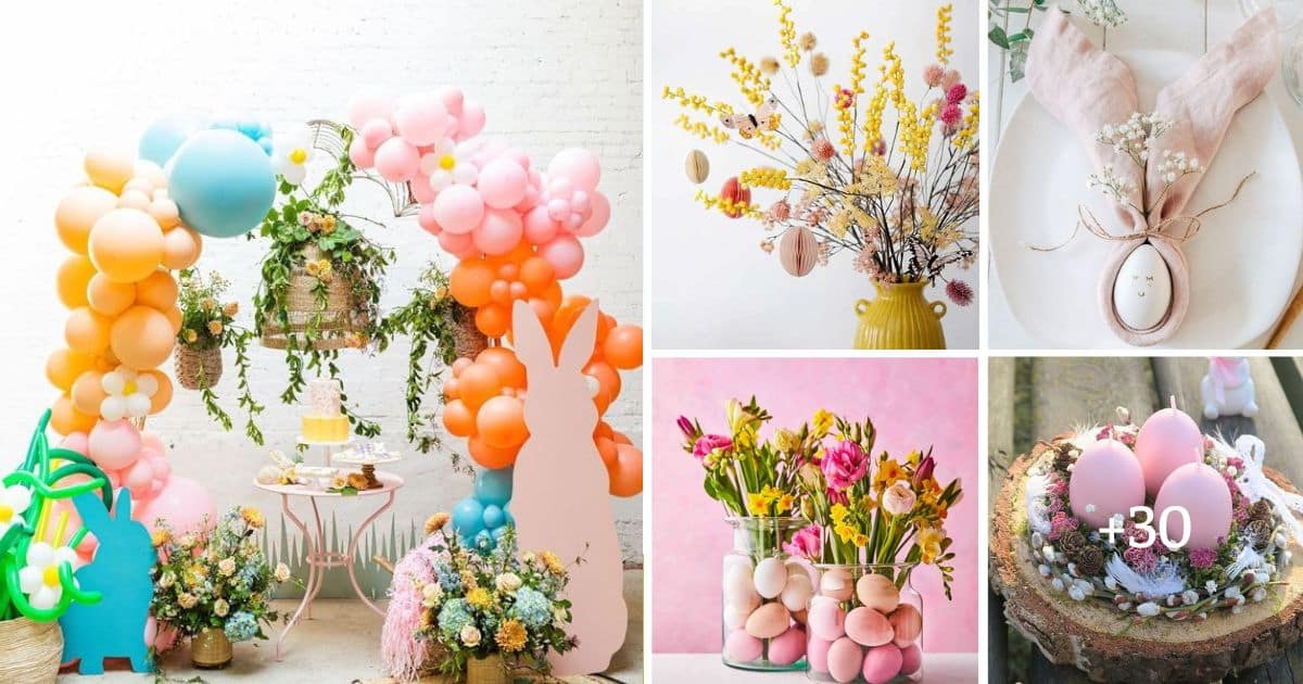 35 Quick And Easy Easter Decorations You Should Try At Home