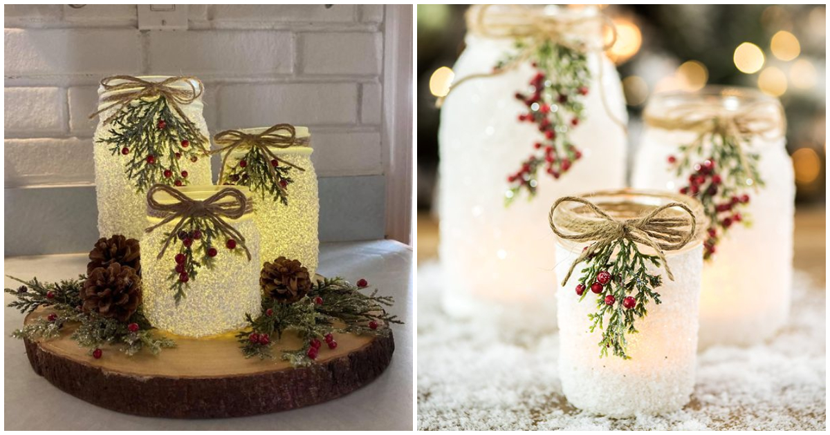 DIY Easy Mason Jar Decorating Tutorials