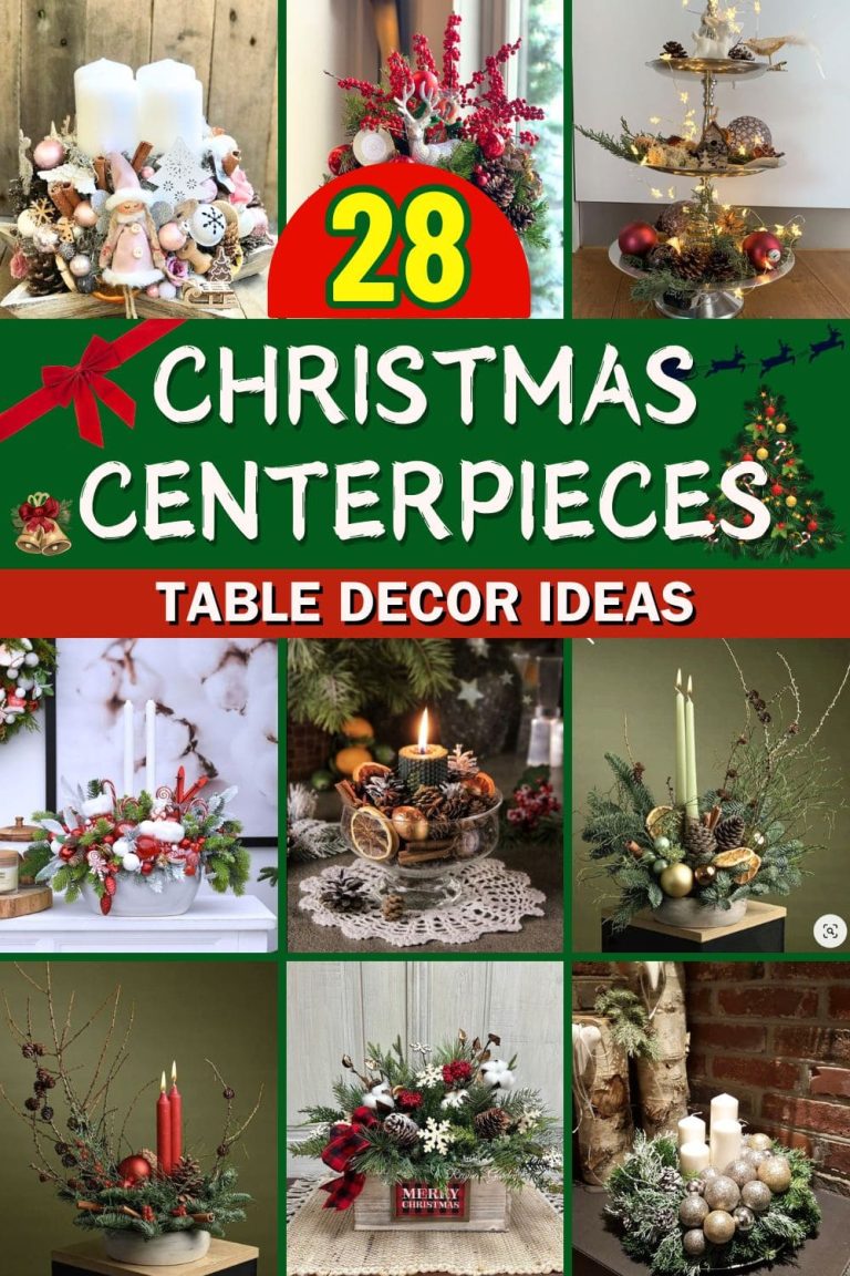 25+ Enchanting Christmas Centerpieces to Elevate Your Holiday Table