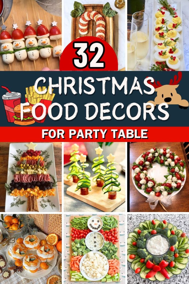 32 Spectacular Food Decoration Ideas for an Unforgettable Christmas ...