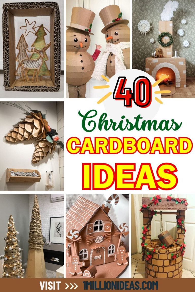 40 Budget-Friendly Christmas Cardboard Decor Ideas to Spark Creativity ...