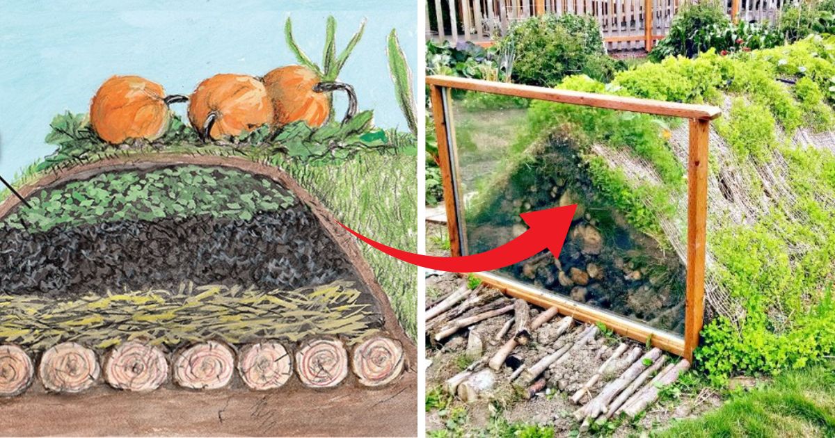 How to Build Steep Hügel Beds for a More Efficient Garden