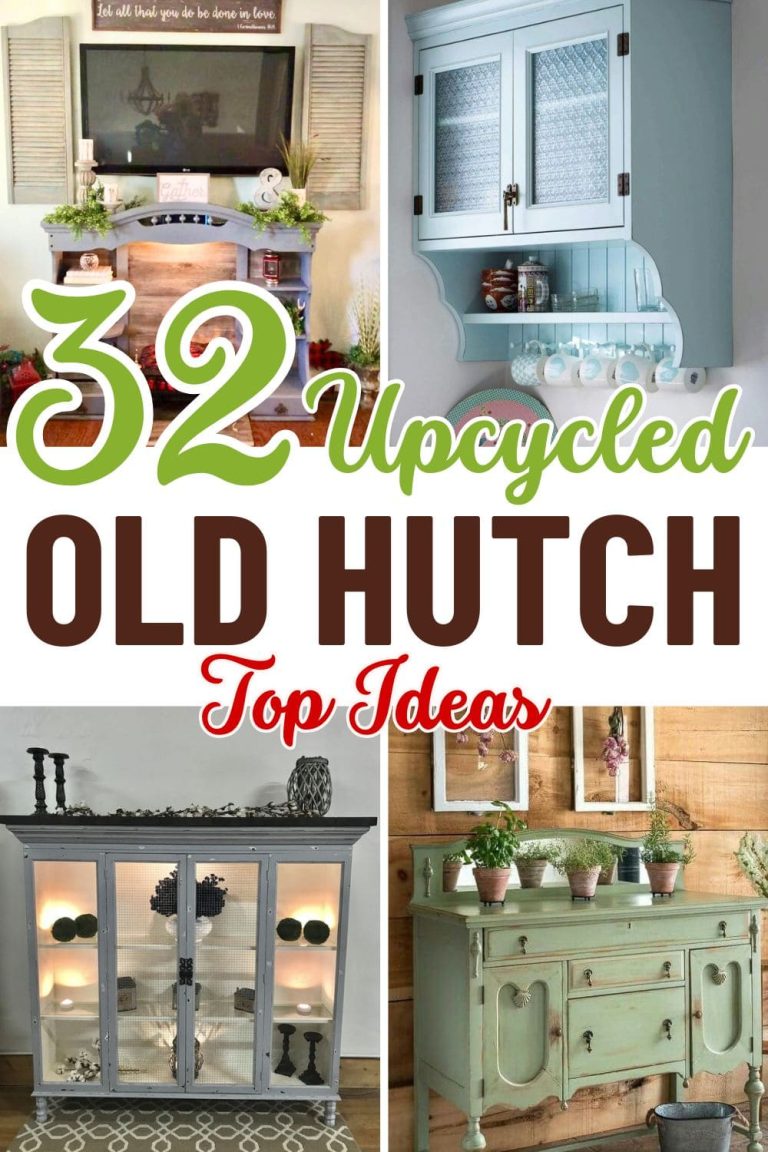 32 Brilliant and Unique Ways to Repurpose an Old Hutch Top