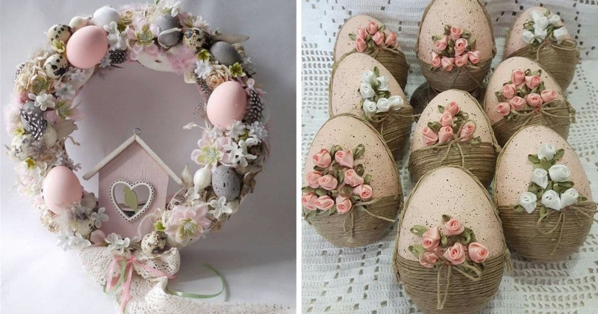 30 Eye-catching DIY Easter Wreath Ideas to Adorn Your Front Door